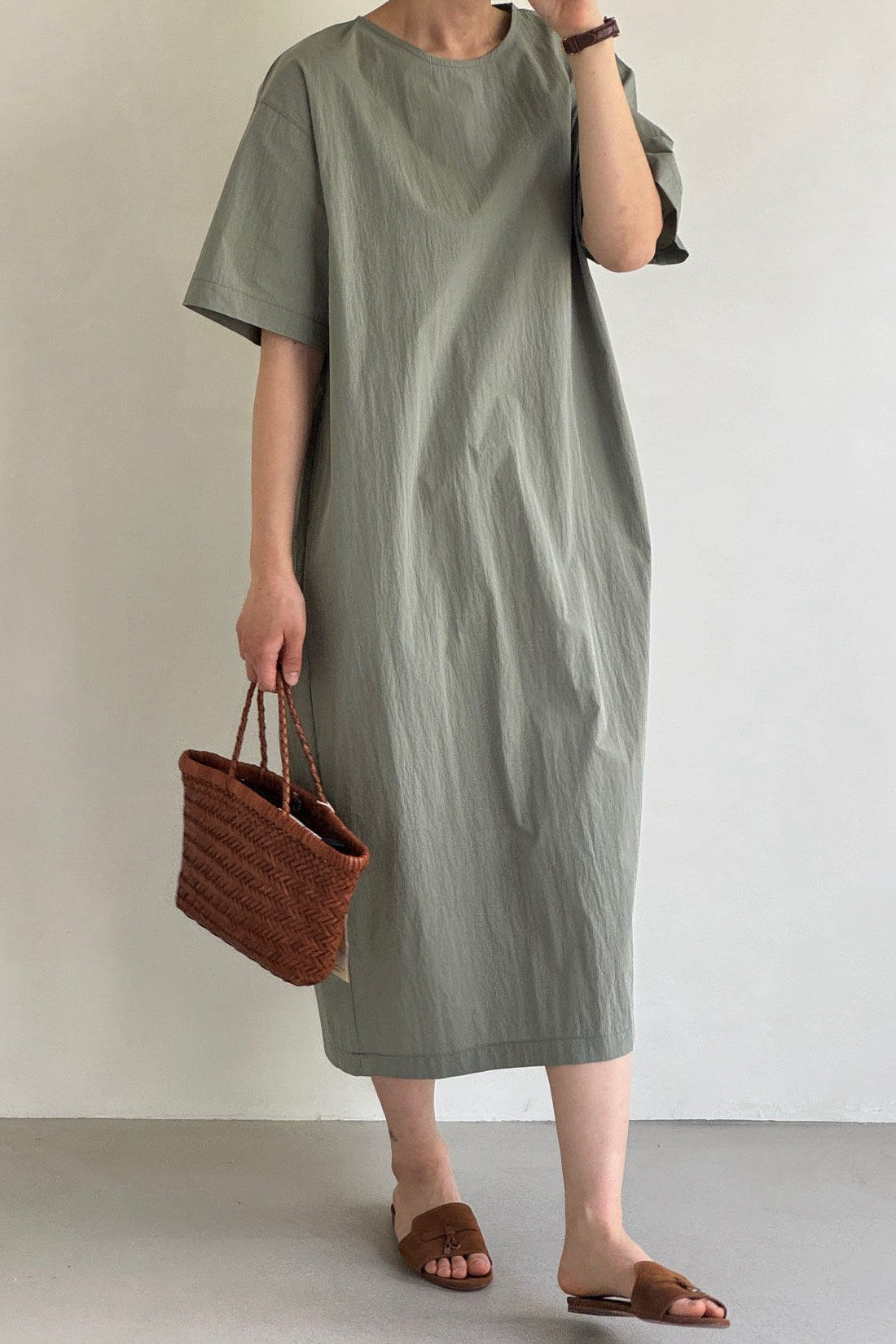 Loose Crisp Dress – ifscarlet