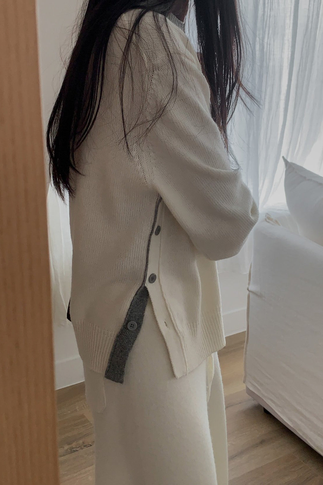 Side Button Knit – ifscarlet
